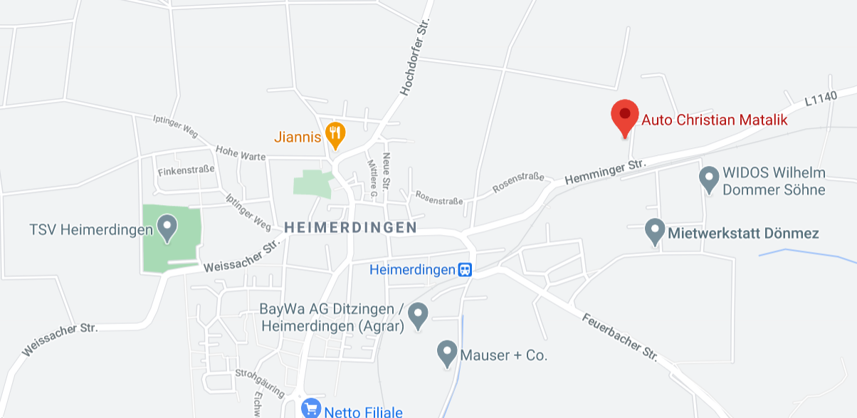 Anfahrt und Öffnungszeiten Auto Matalik – Auto-Matalik in Ditzingen ...